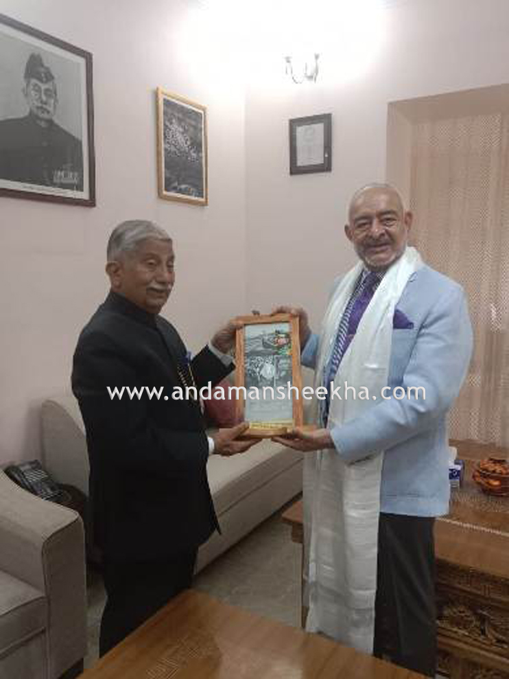 Lt Governor, A & N Islands meets Lt. Governor of Ladakh at New Delhi ...