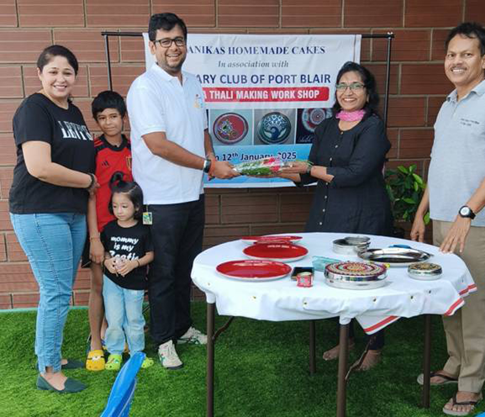 Kanikas Homemade Cakes and Rotary Club of Port Blair Conducts Workshop ...