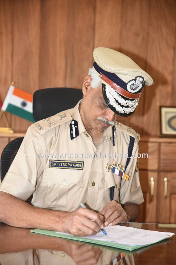 Mr. Satyendra K Garg, IPS assumes the charge of DGP, A&N Islands ...