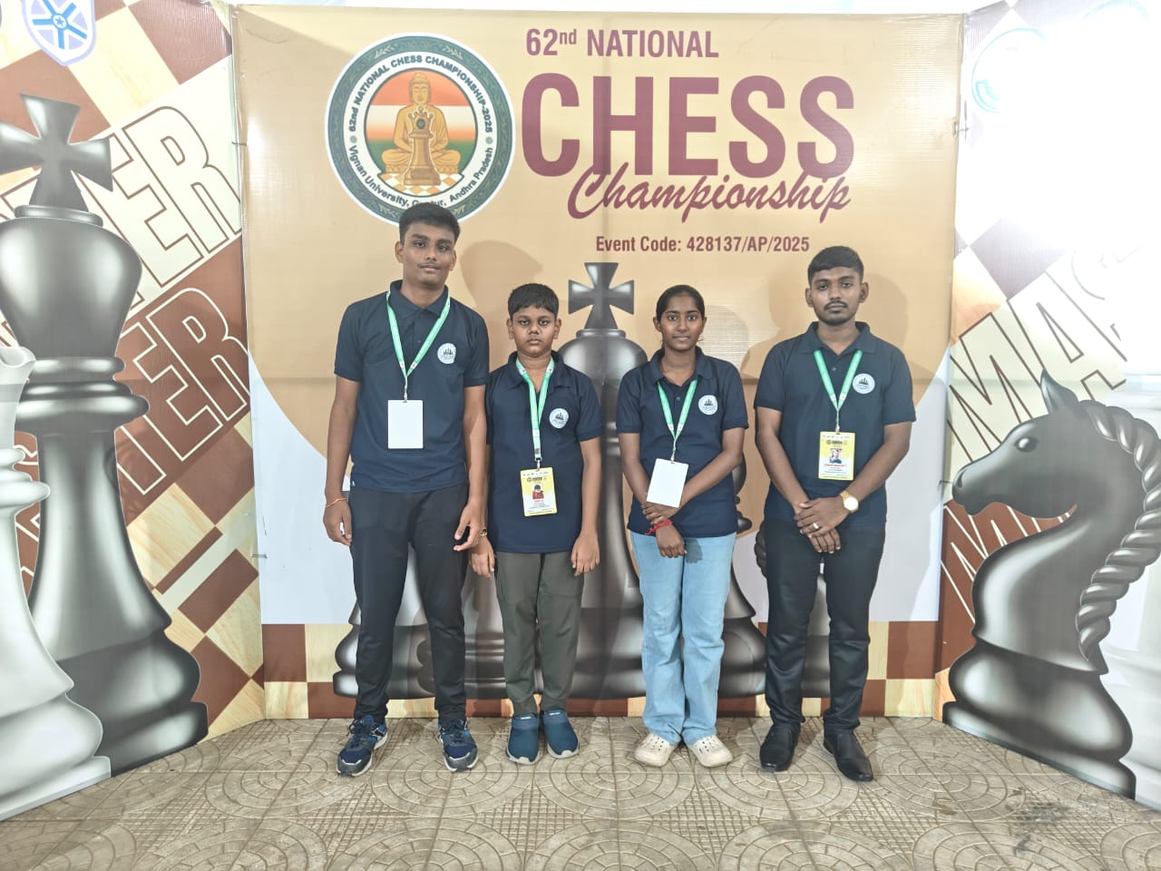62nd National Chess Championship 2025 underway in Andhra Pradesh ...